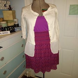 Old Navy | Skirts | Old Navy L Two Tier Purple And Pink Skirt | Poshmark